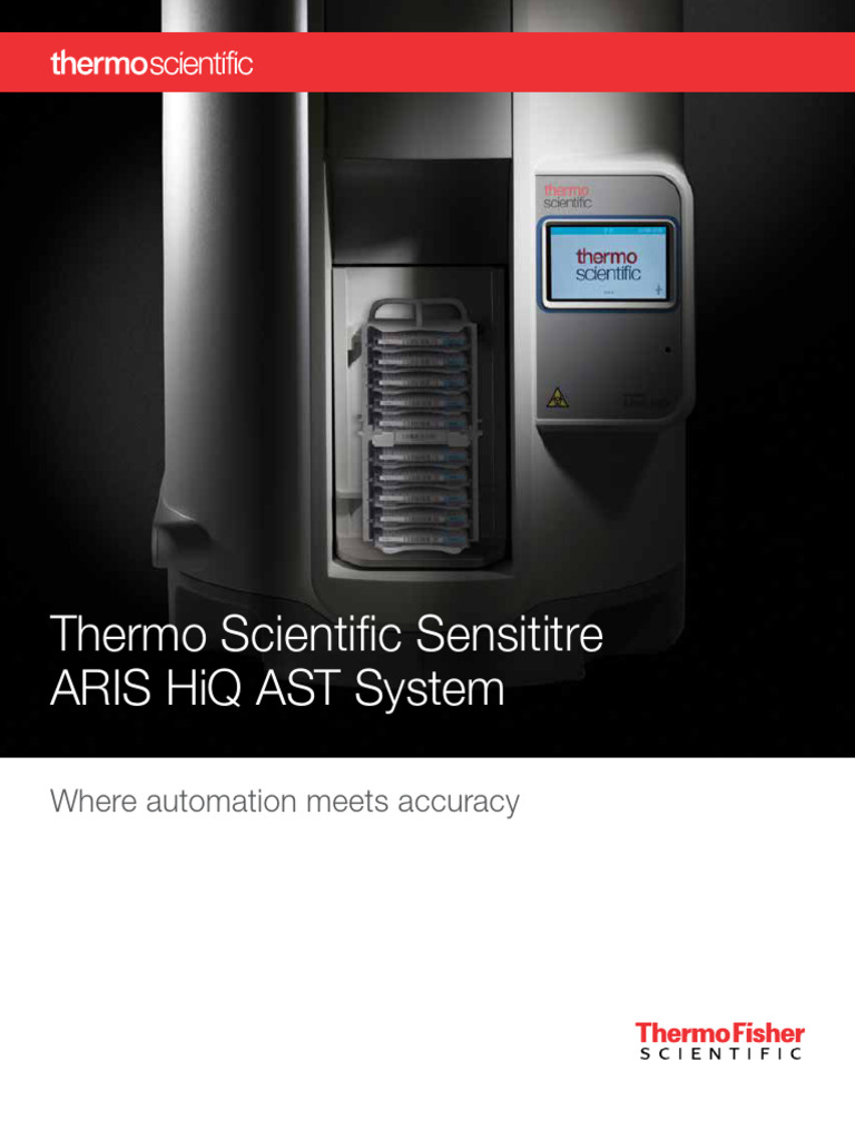 Sensititre ARIS HiQ Brochure EU | PDF | Microbiology