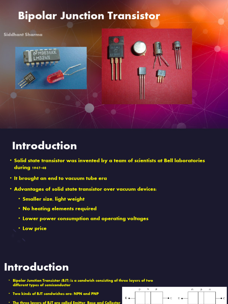 Bipolar Junction Transistor | PDF | Bipolar Junction Transistor | P–N Junction