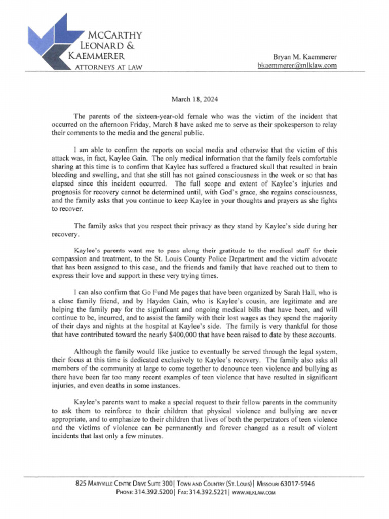 Gain Family Statement | PDF