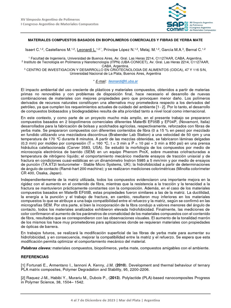 Comat-Leonardi-L R-1 | PDF | Fractura | Material compuesto