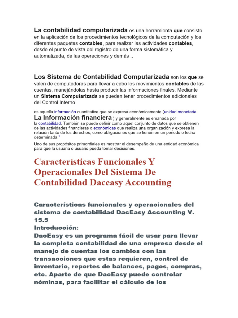 Computarizada 1 | PDF | Contabilidad | Economias