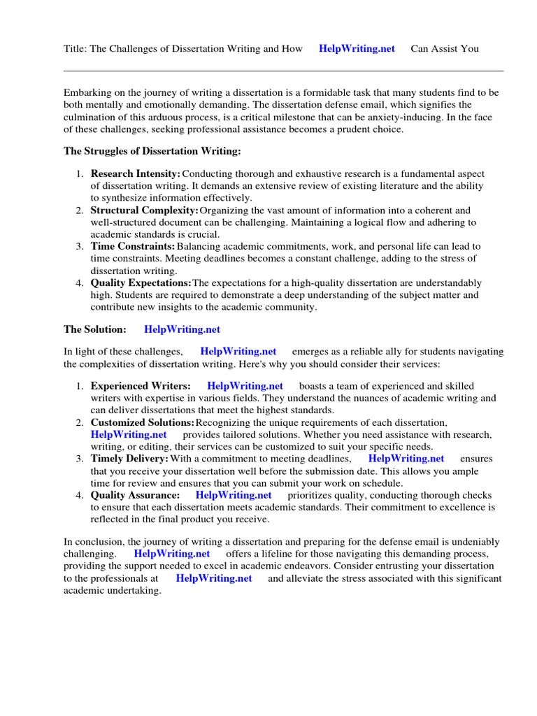 Dissertation Defense Email | PDF | Thesis | Social Media