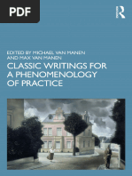 Phenomenology of Practice - Van Manen | PDF