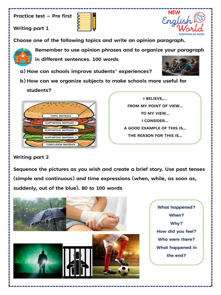 Pre First Test | PDF