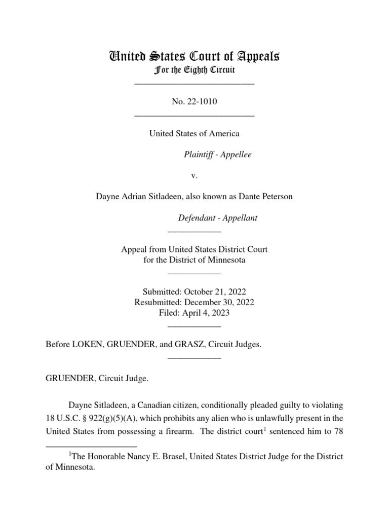 United States Court of Appeals | PDF | Second Amendment To The United ...