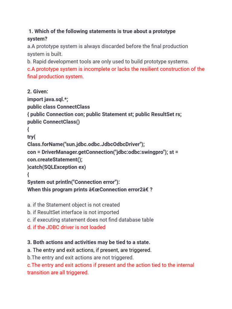 MID Exam UML | PDF | Class (Computer Programming) | Inheritance (Object Oriented Programming)