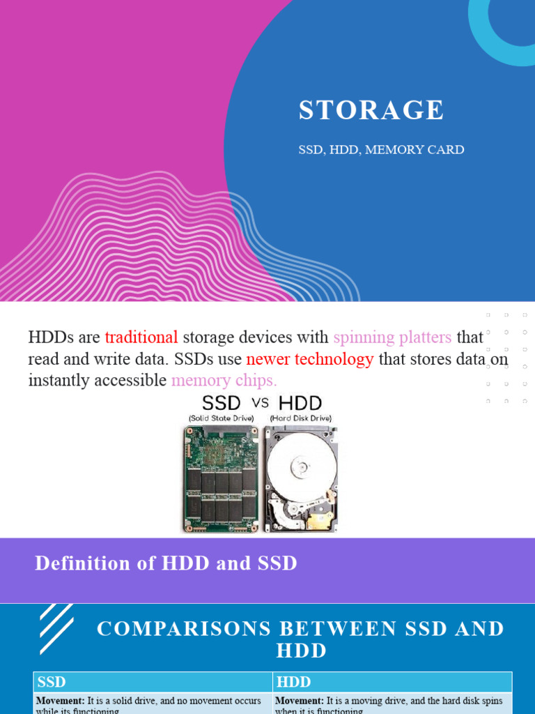 11_Storage and Processing | PDF | Hard Disk Drive | Solid State Drive