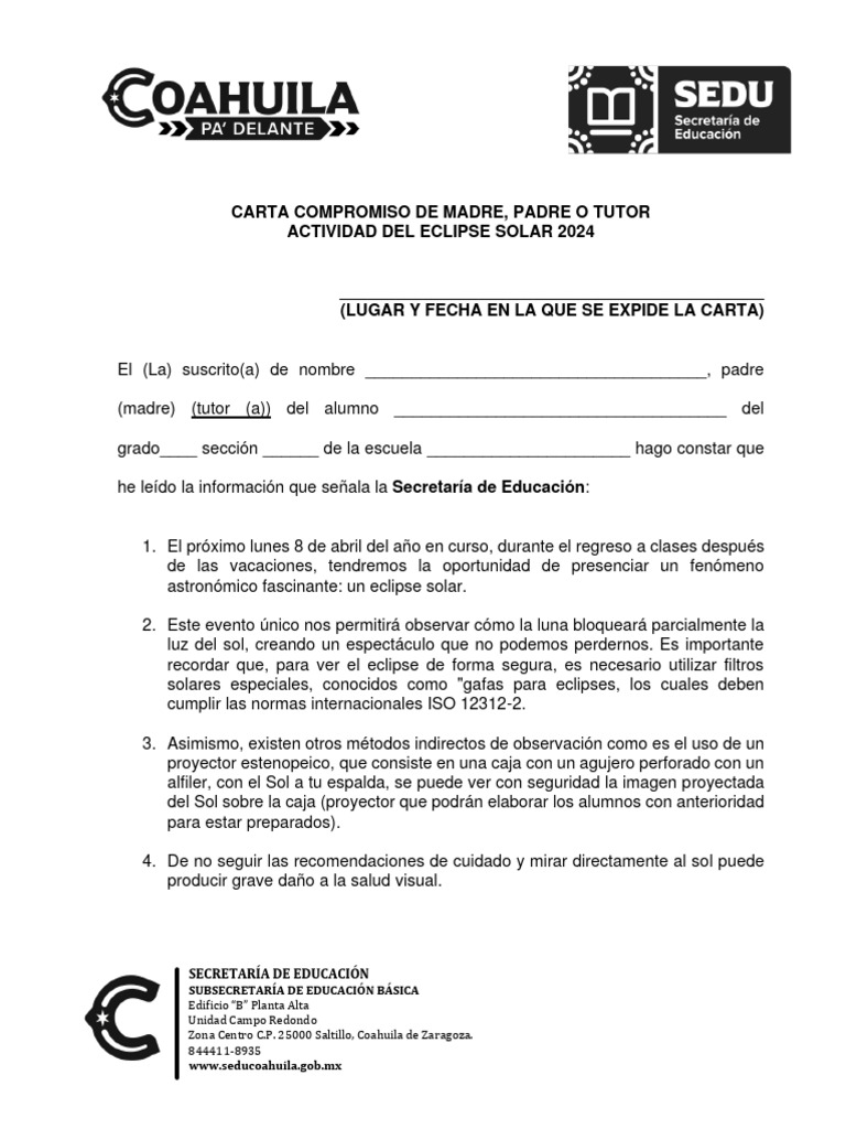 Carta Responsabilidad Eclipse | Descargar gratis PDF | Eclipse solar | Dom Carta Responsabilidad Eclipse | Descargar gratis PDF | Eclipse solar | Dom
