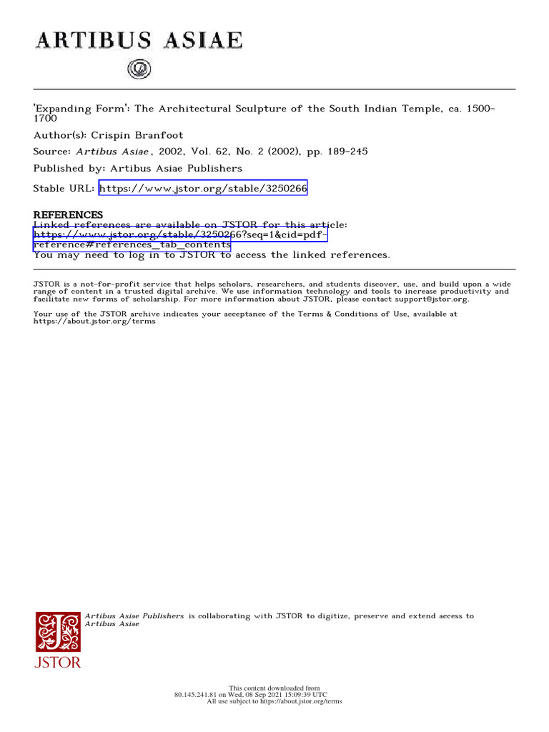 Expanding Form_The Architectural Sculpture-South Indian Temple_1500 ...