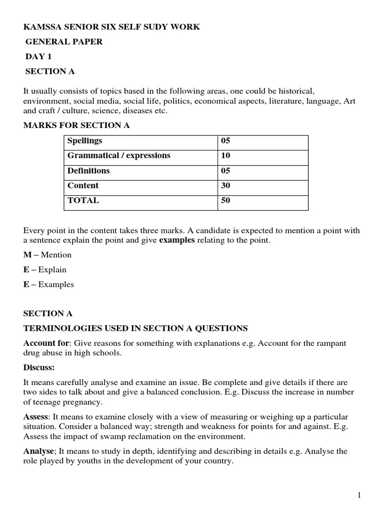 S.6 G.P Self Study Work | PDF | Female Genital Mutilation | Human Trafficking
