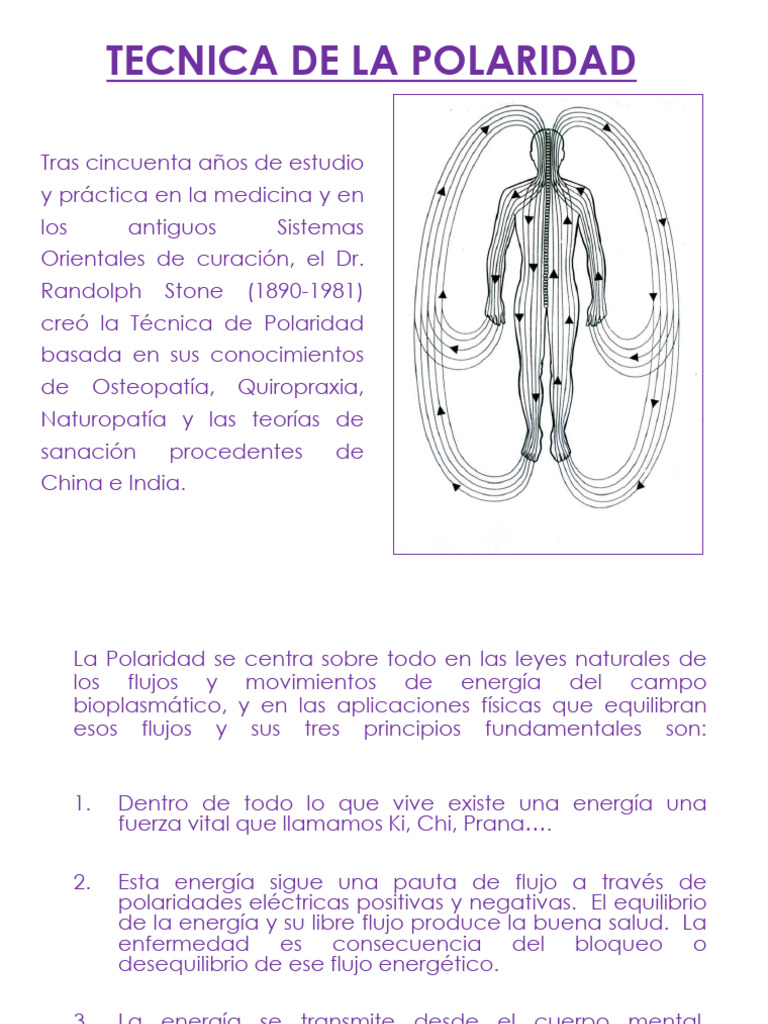 Técnica de Polaridad en Salud Energética | PDF | Fuerza | Magnetismo