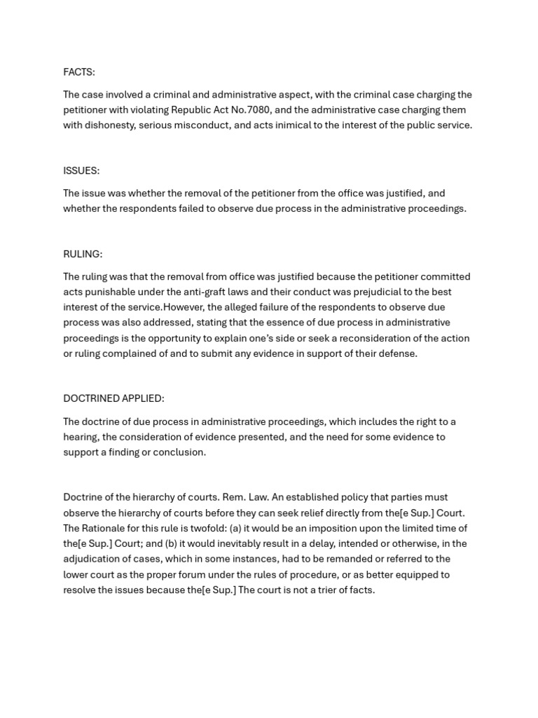 Justification of Removal from Office | PDF | Jurisdiction | Public Law