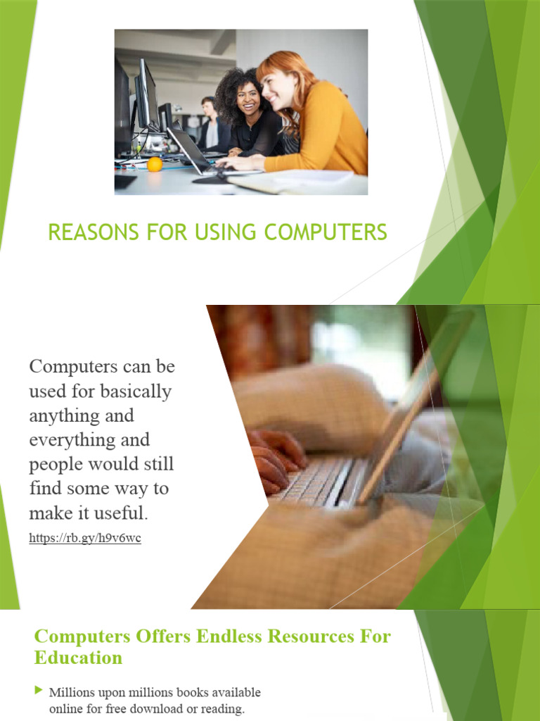 3_Reasons for Using Computers | PDF | Streaming Media | Internet