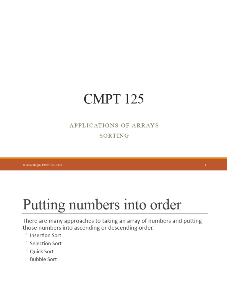 Sorts | PDF | Applied Mathematics | Algorithms And Data Structures