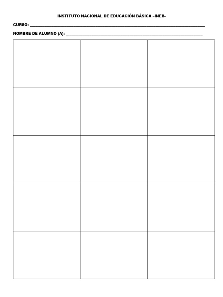 Hoja de Sellos Ineb | PDF