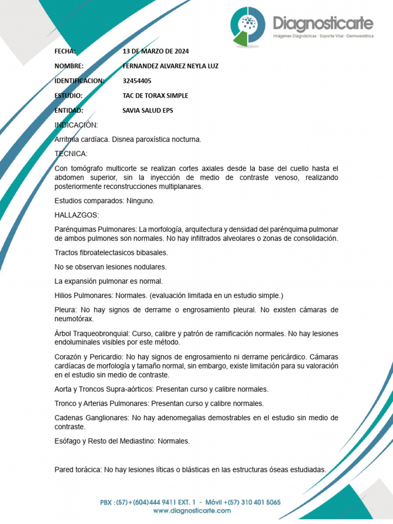 Fecha: 13 de Marzo de 2024 Nombre: Fernandez Alvarez Neyla Luz ...
