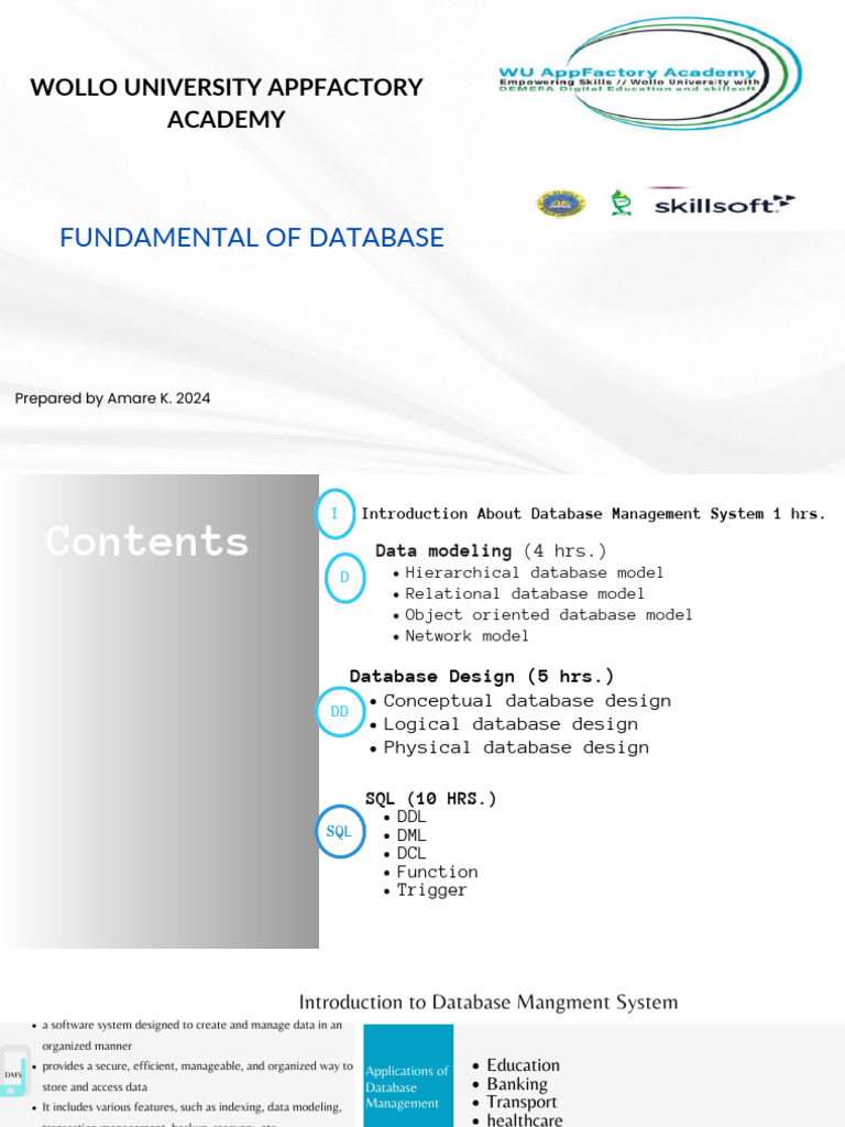 APPfACTORY aCADEMY | PDF | Relational Database | Databases