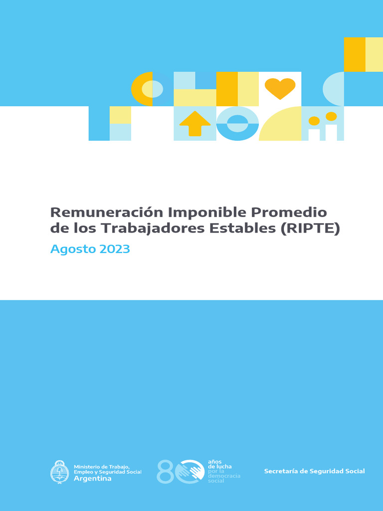 Evolución del RIPTE 1994-2023 | PDF