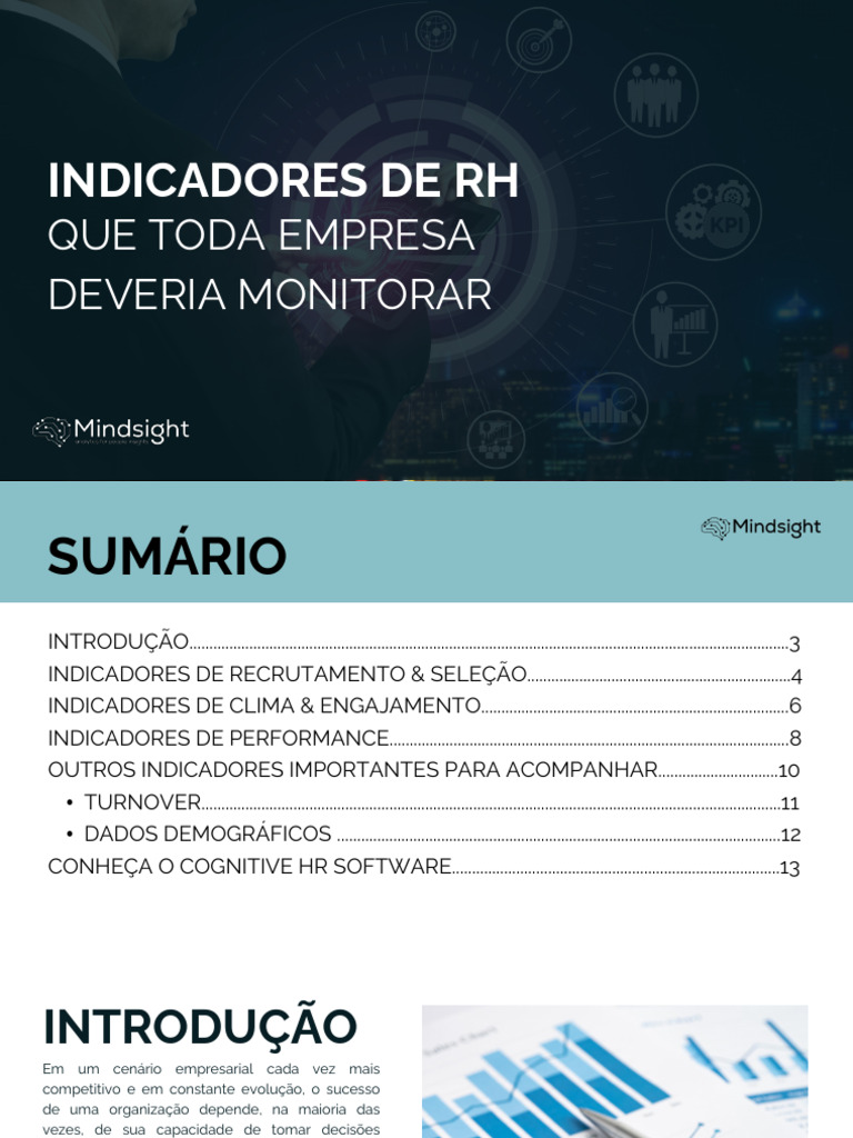 E-Book Indicadores de RH - Mindsight - Set2023 | PDF | Rotatividade ...