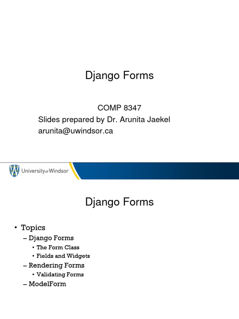 forms | PDF | Html | Software Engineering