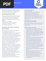 Flevomax 500mg Prospecto | PDF | Amamantamiento | El embarazo