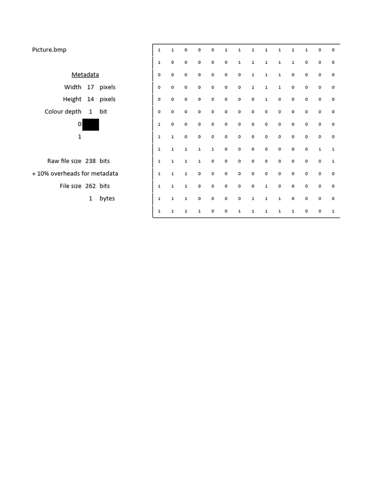 2.6 Lesson 7 - Bitmaps Exercise | PDF | Multidimensional Signal ...