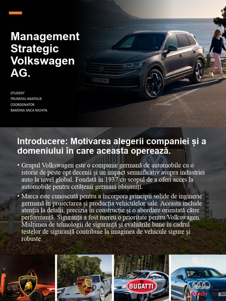Marketing Strategic Volkswagen | PDF