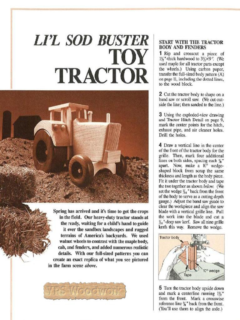 LI'L SOD BUSTER Toy Tractor | PDF