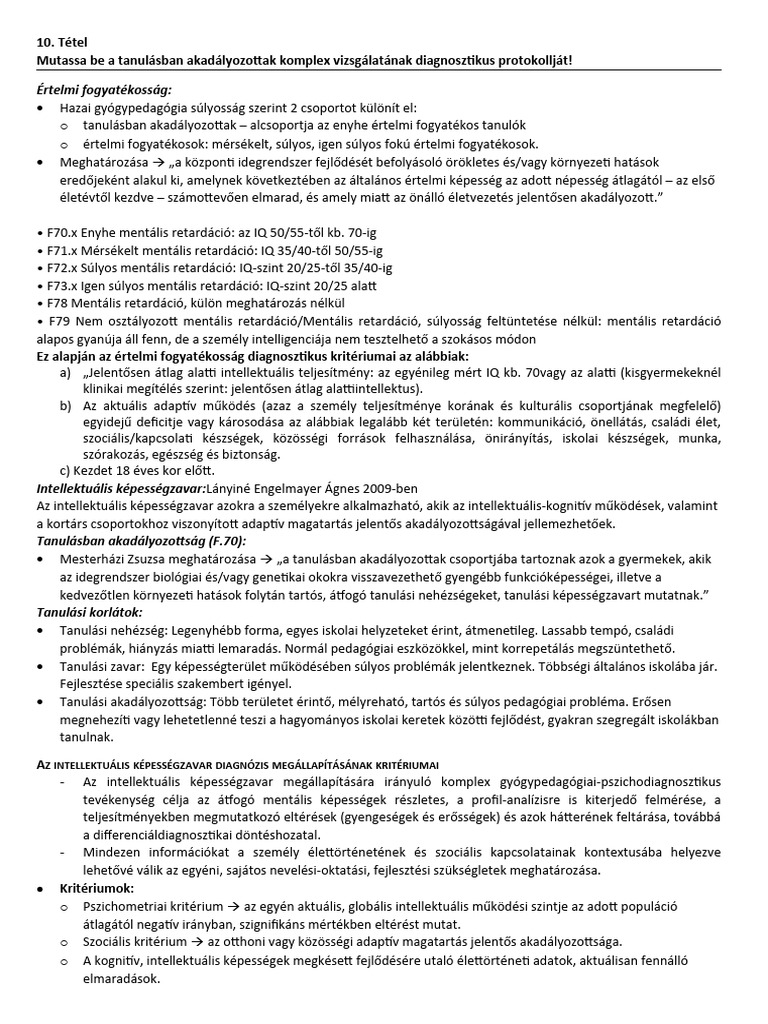 Tétel PD 2 Oldal | PDF