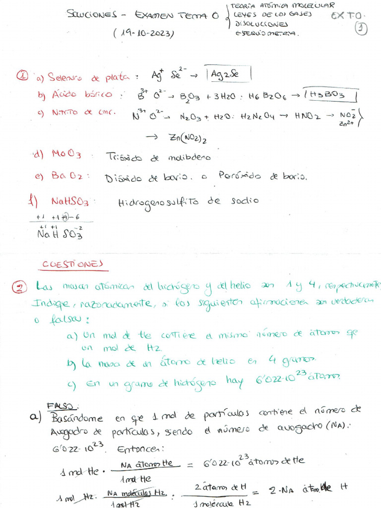 Solución Examen T0 - 2023-10-19 | PDF
