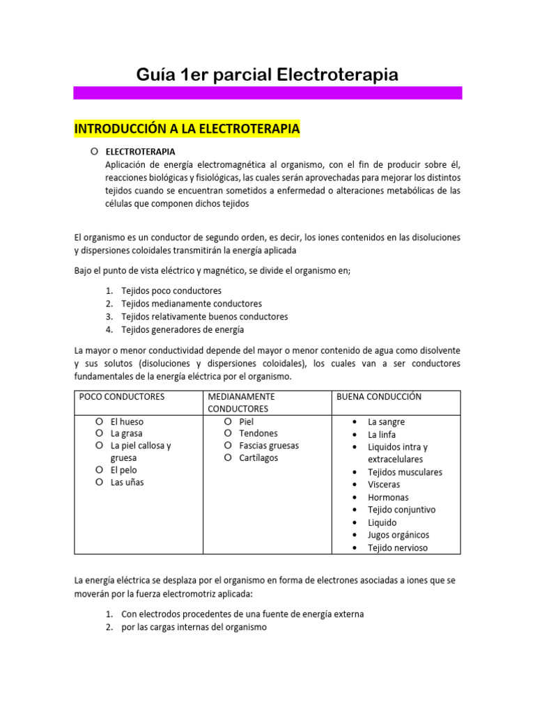 Guía 1er parcial Electro | PDF | Electricidad | Resistencia Eléctrica y Conductancia