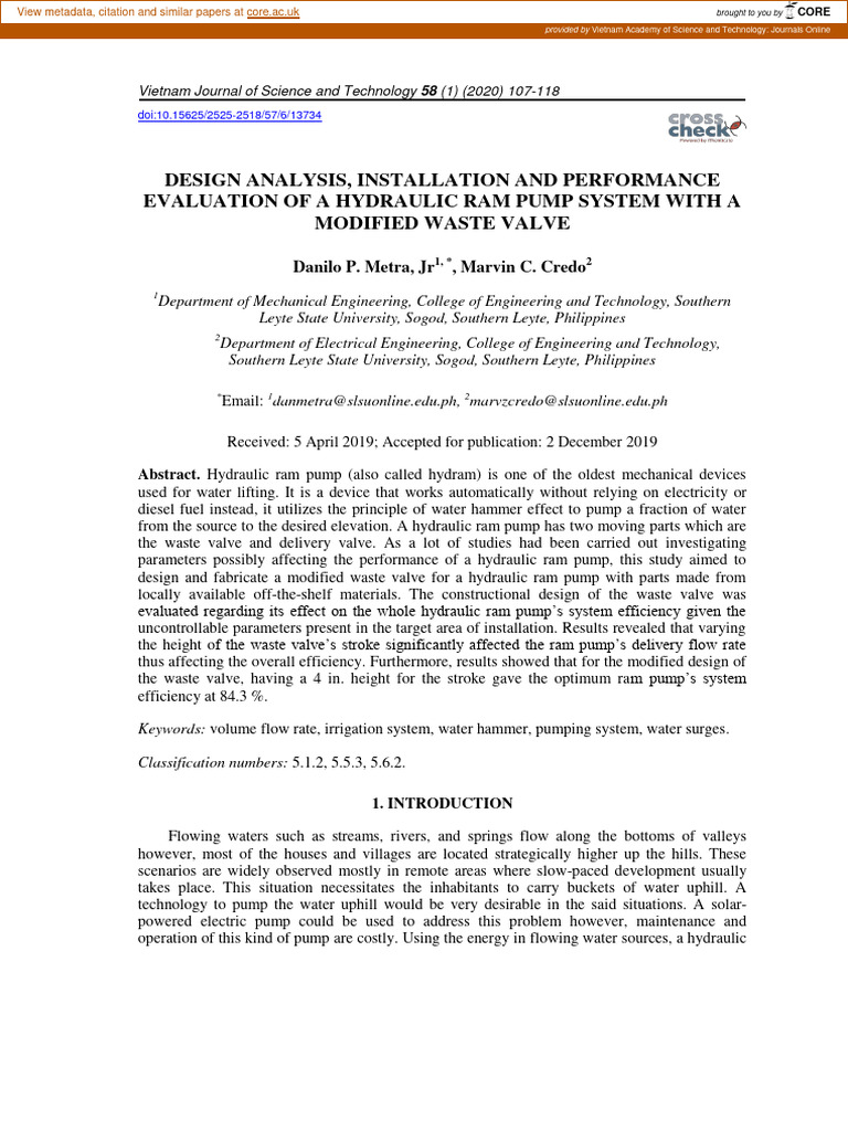Leyte | PDF | Pump | Pipe (Fluid Conveyance)