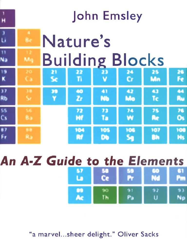 Dokumen - Pub - Natures Building Blocks An A Z Guide To The Elements ...