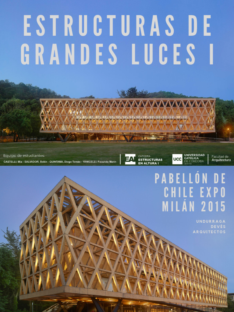 Estructuras de Grandes Luces | PDF | Techo | Hormigón