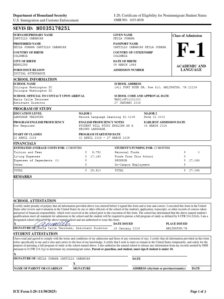 F-1 Student Visa Guide | PDF | Travel Visa | Human Migration