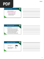 Three Legged '5 Why' Root Cause Analysis | PDF