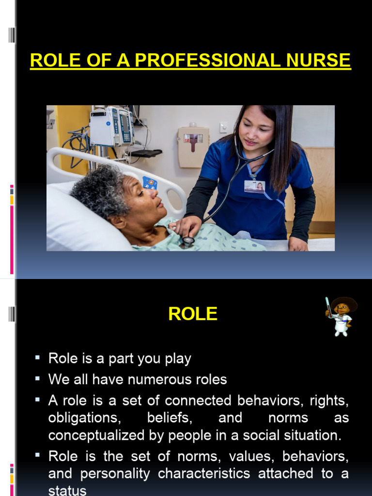 Role of A Professional Nurse 1st Semester 2021 | PDF | Nursing | Social ...