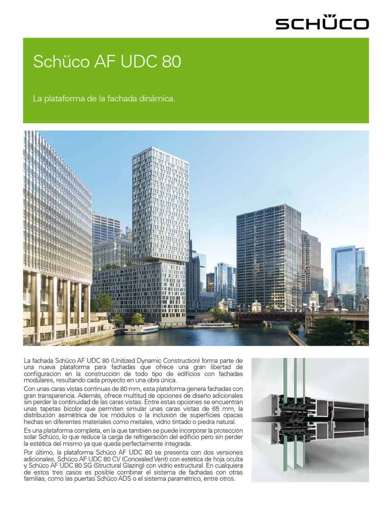 Schüco UDC 80. | PDF