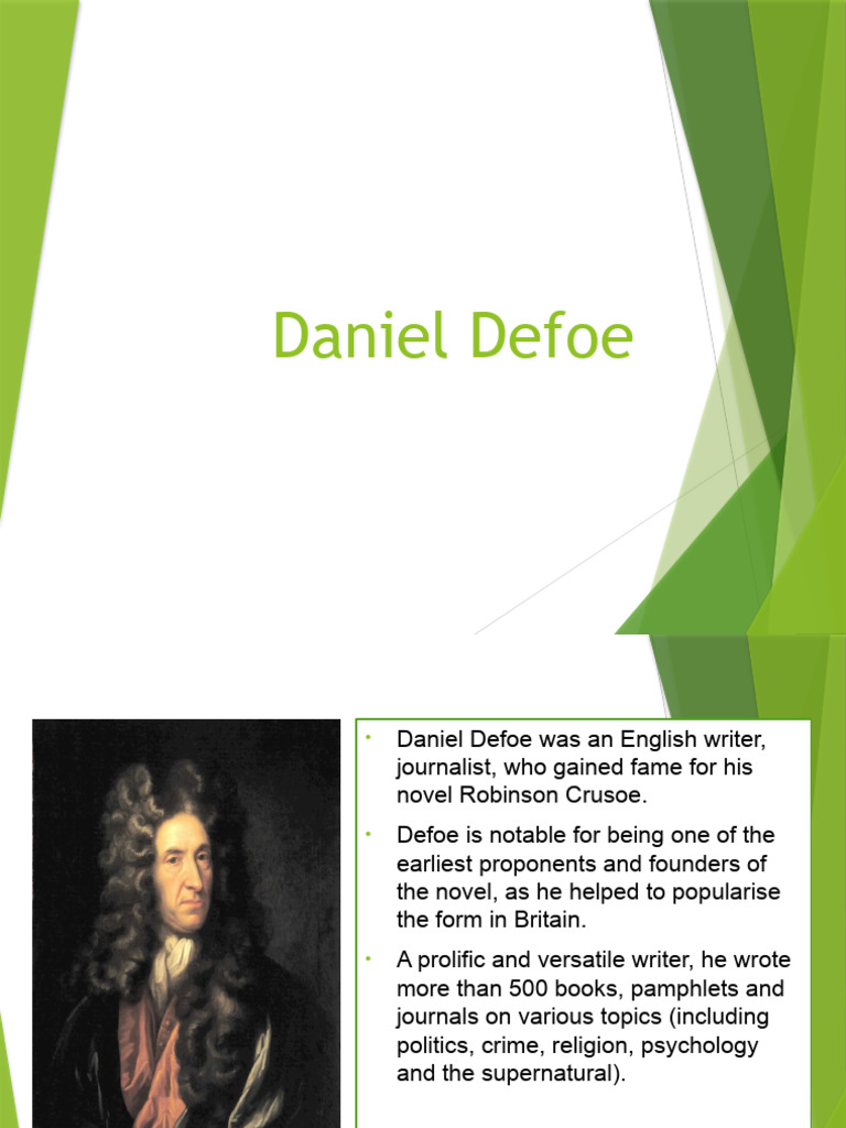 Daniel Defoe | PDF