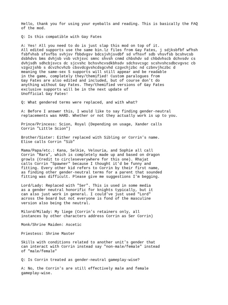 Faq Read Me PLS!!!! | PDF | Gender | Gender Studies