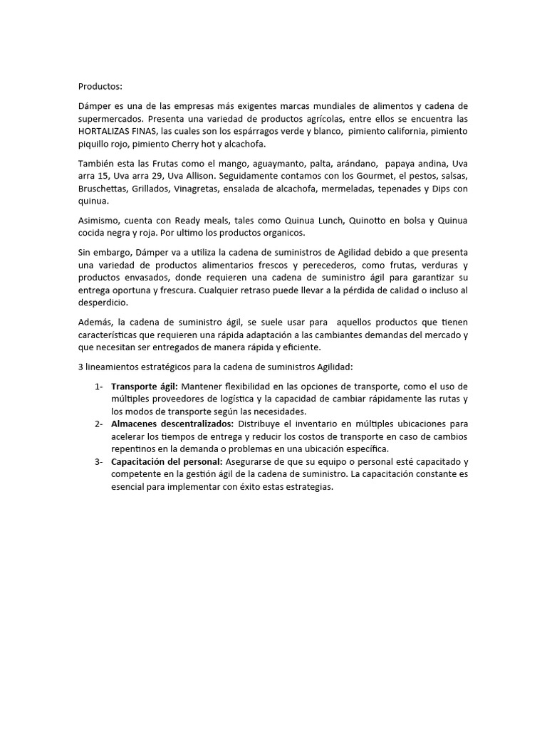 Parte Matriz de Hau Lee | PDF