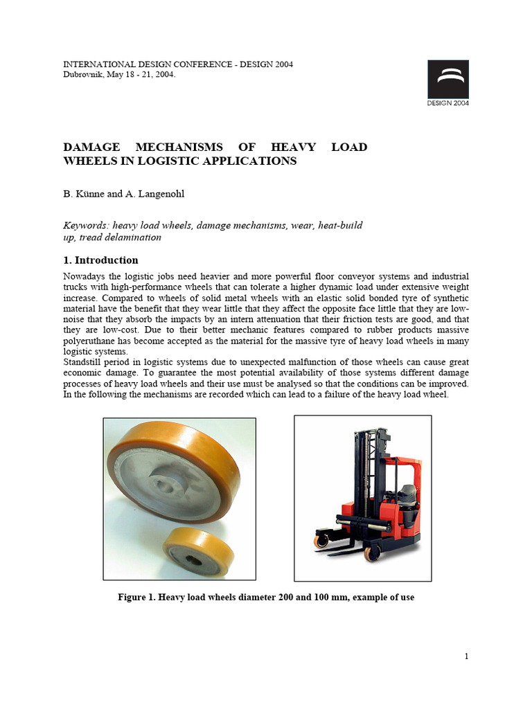 Failure Poliurethane Wheels | PDF | Wear | Adhesive