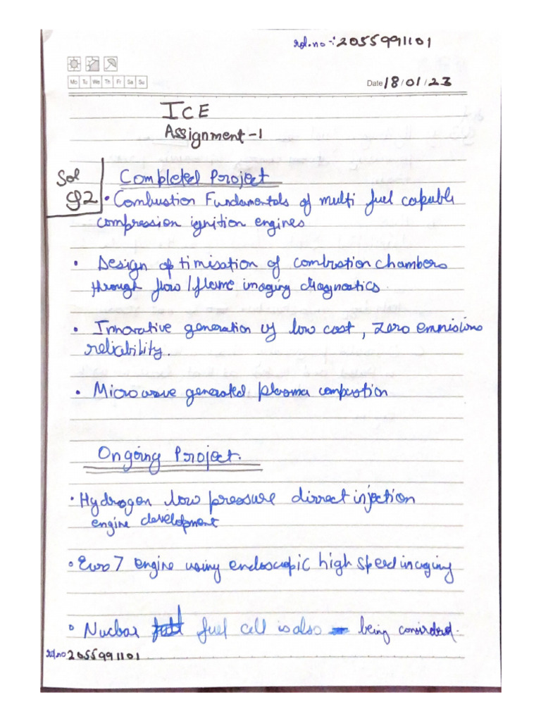 ICE Assignment 1 | PDF