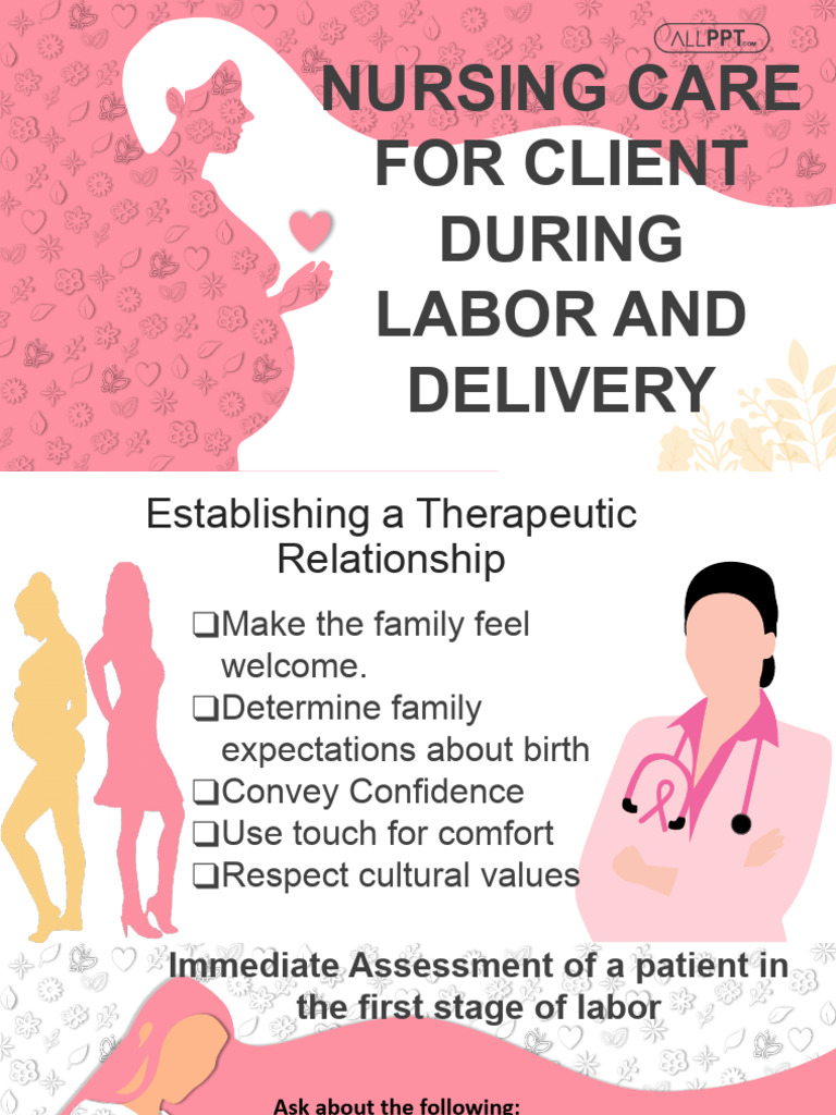 Nursing Care of The Client During Labor and Delivery | PDF | Childbirth ...