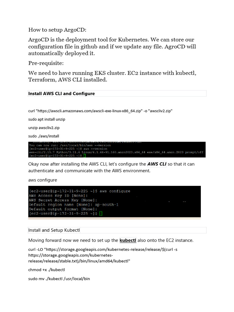 Deploy Applications On Kubernetes Download Free Pdf Amazon Web 2863
