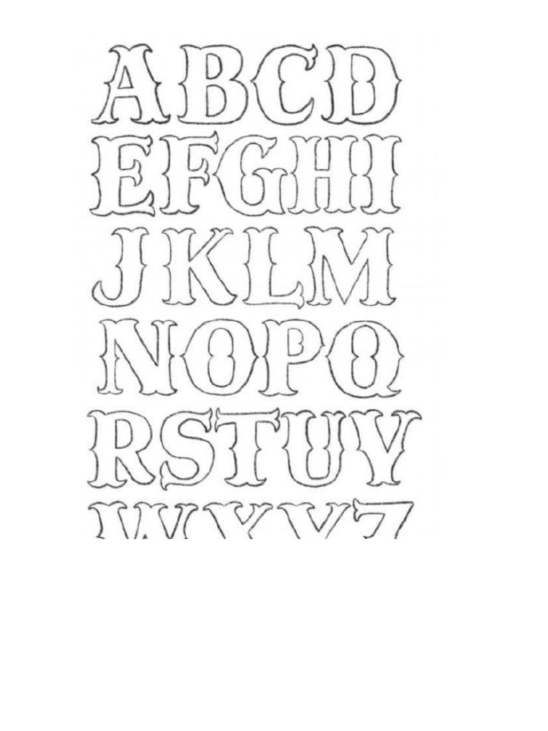 Letra Individual | PDF