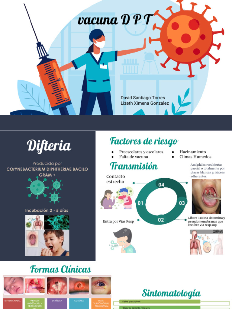 Vacuna DPT(1)(1) | PDF | Especialidades Medicas | Vacunación