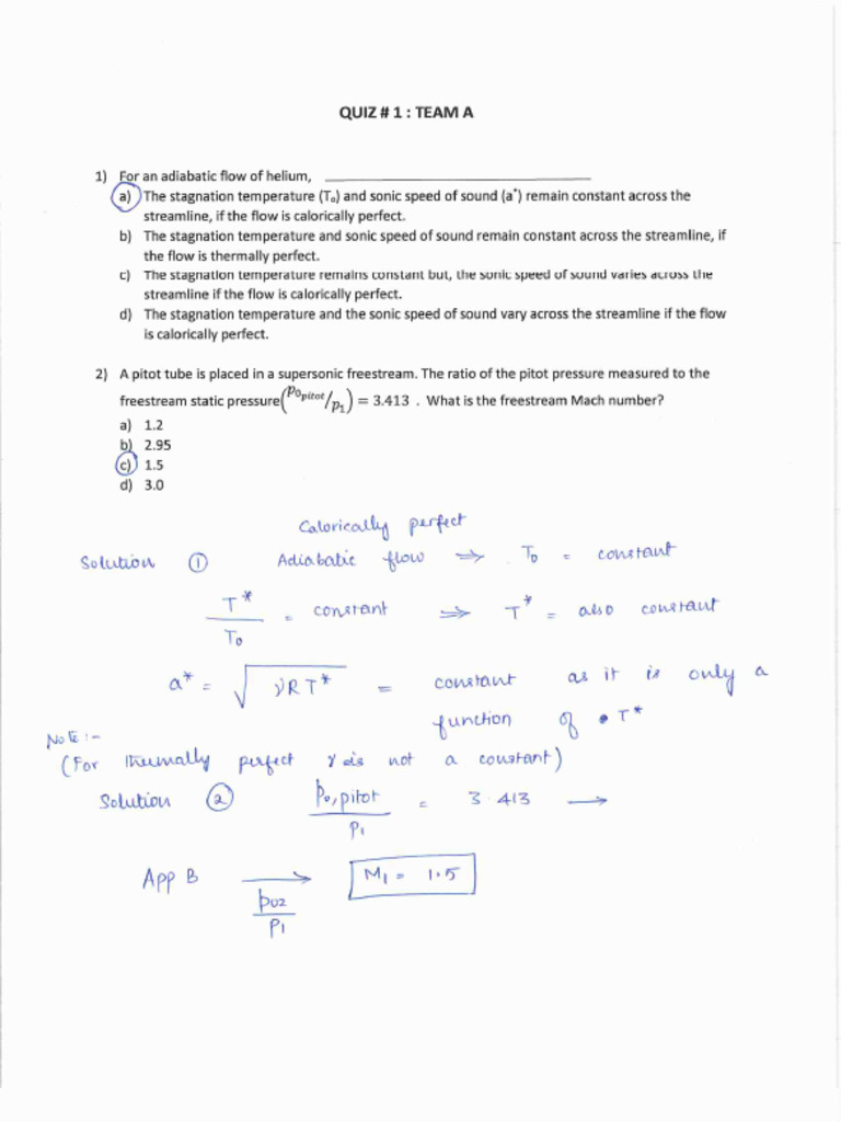 Quiz With Solns | PDF