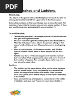 Ludo Rules | PDF | Gaming | Board Games