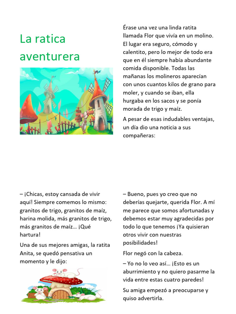 La Ratica Atrevida | PDF